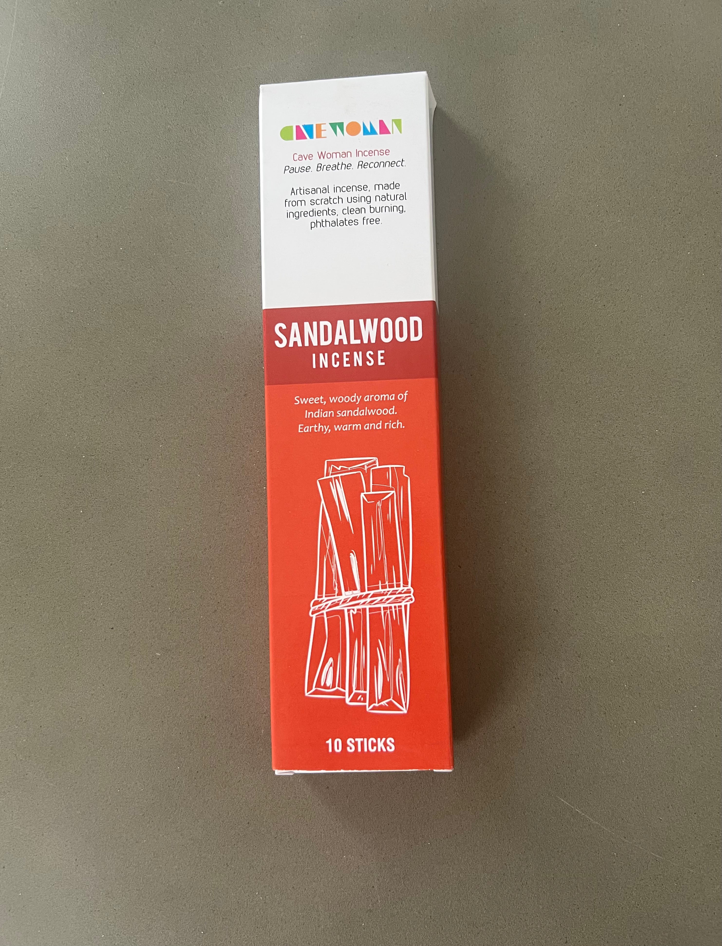 Sandalwood - Cave Woman Incense – Cave Woman Australia